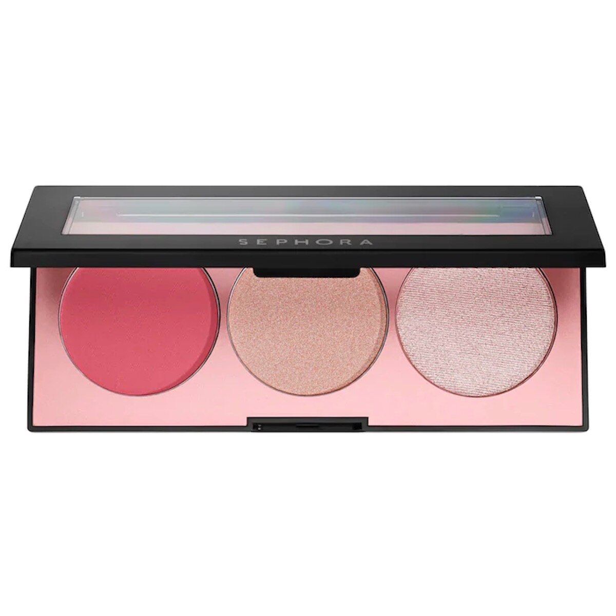 Trio Face Palette Paleta De Iluminadores Y Rubores Sephora Mx